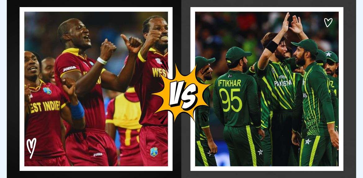 West Indies Cricket Team vs Pakistan Cricket Team Timeline